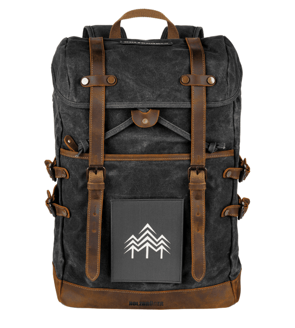 Rucksack mit Patch (🌲)